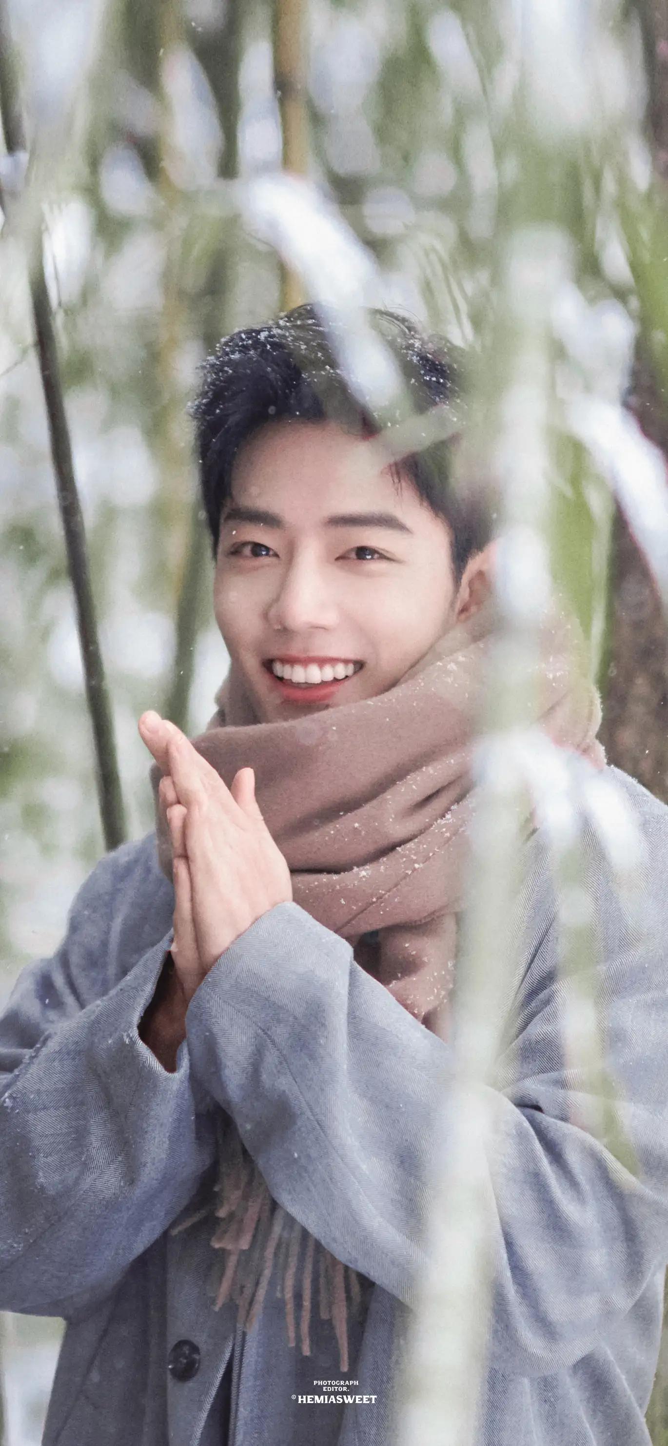 #Xiao Zhan#xz #Xiao Zhan winter solstice bamboo forest wallpaper 3 - iNEWS