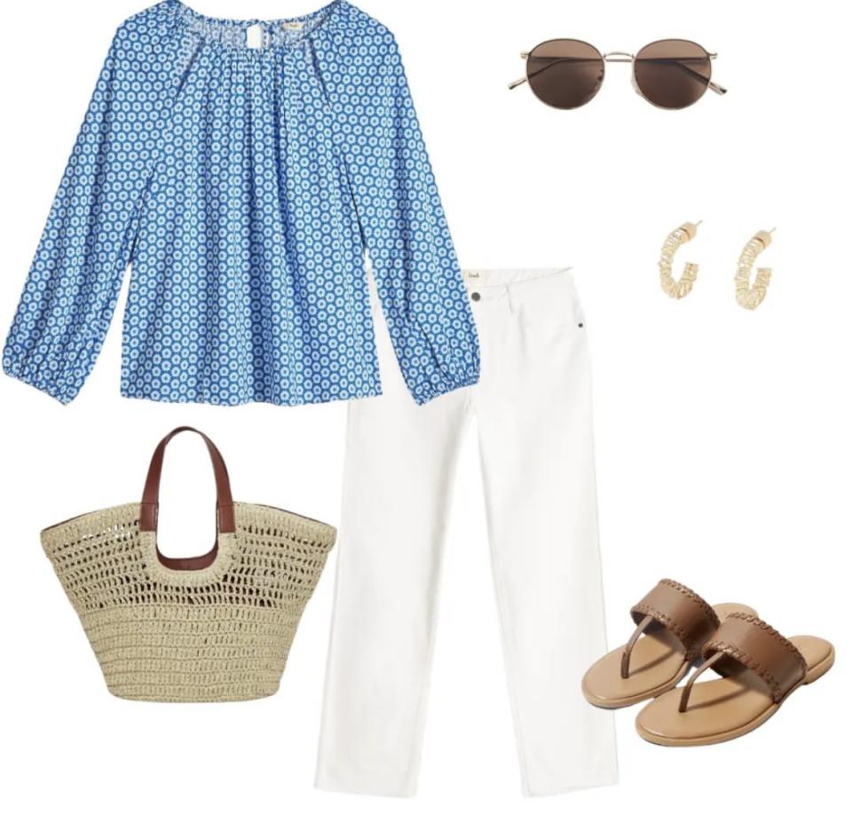 6 sets of blue matching, wear this summer's fresh ocean style, age ...