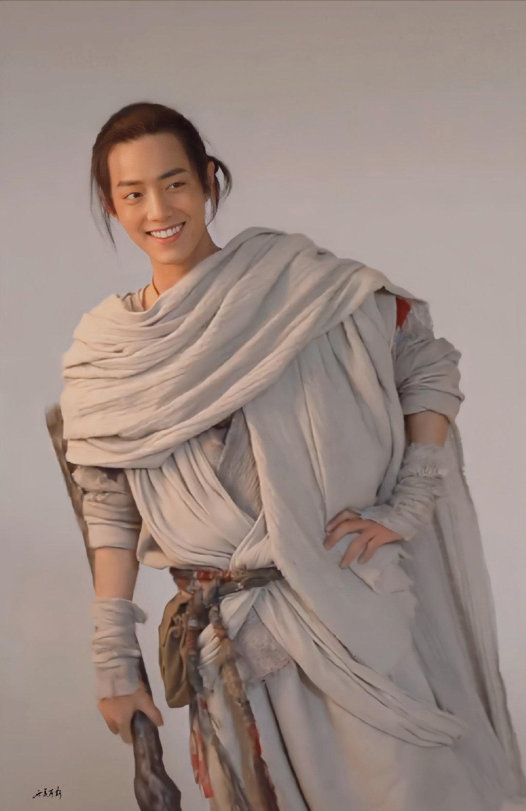 Xiao Zhan's unpublished design drawing in Zhuxian, have you seen it ...