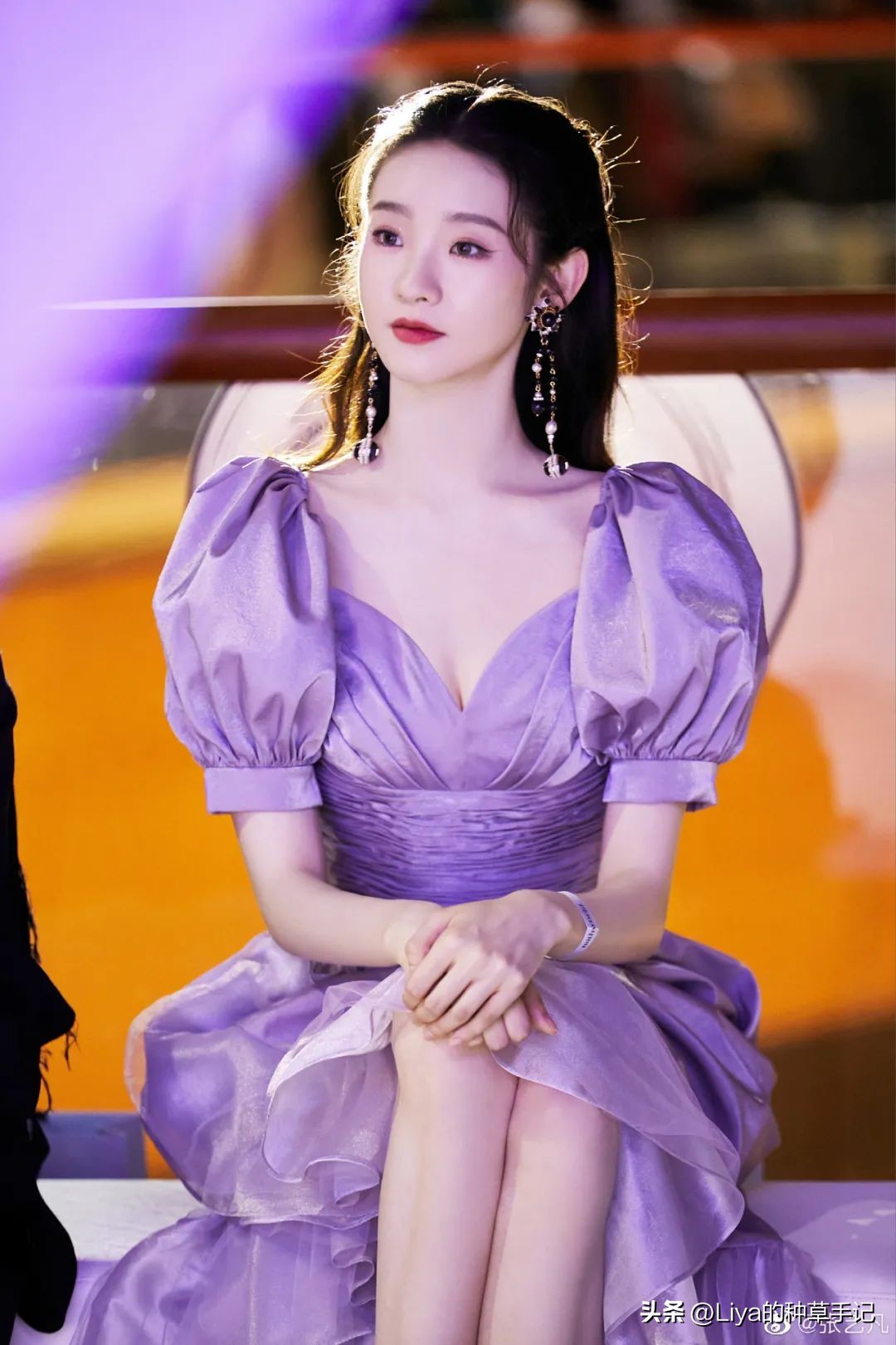 The first explosion in the new year, I didn't expect it to be her who ...