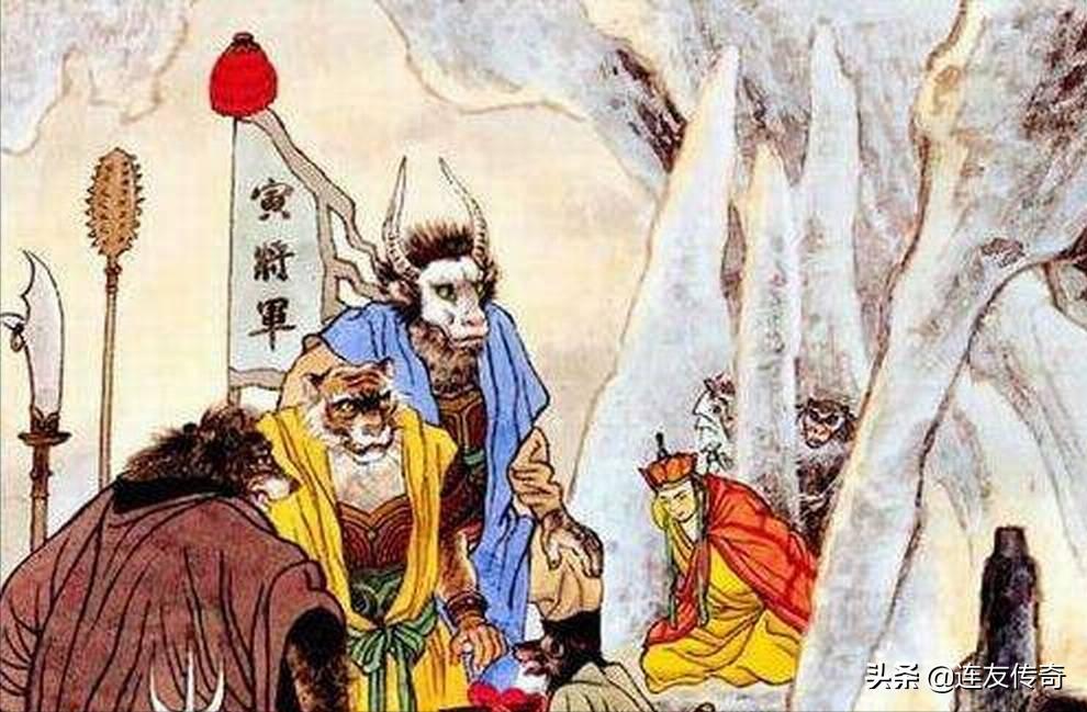 What was the strength of the first wave of monsters Tang Seng ...