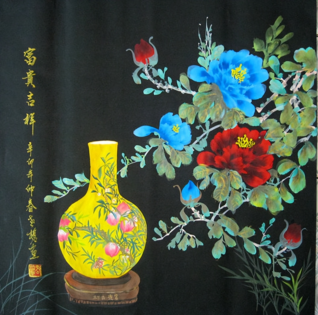 "Art Review" Fang Ren is also the first person in Chinese color rice ...