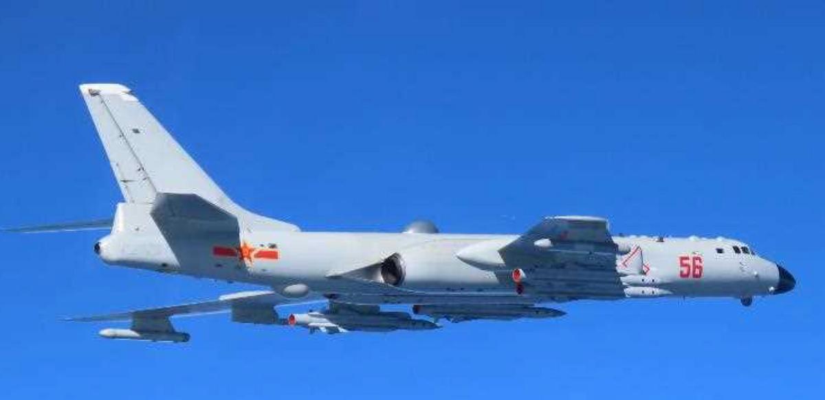 The PLA's 53 aircraft deter the island, the bomber group can carry out ...