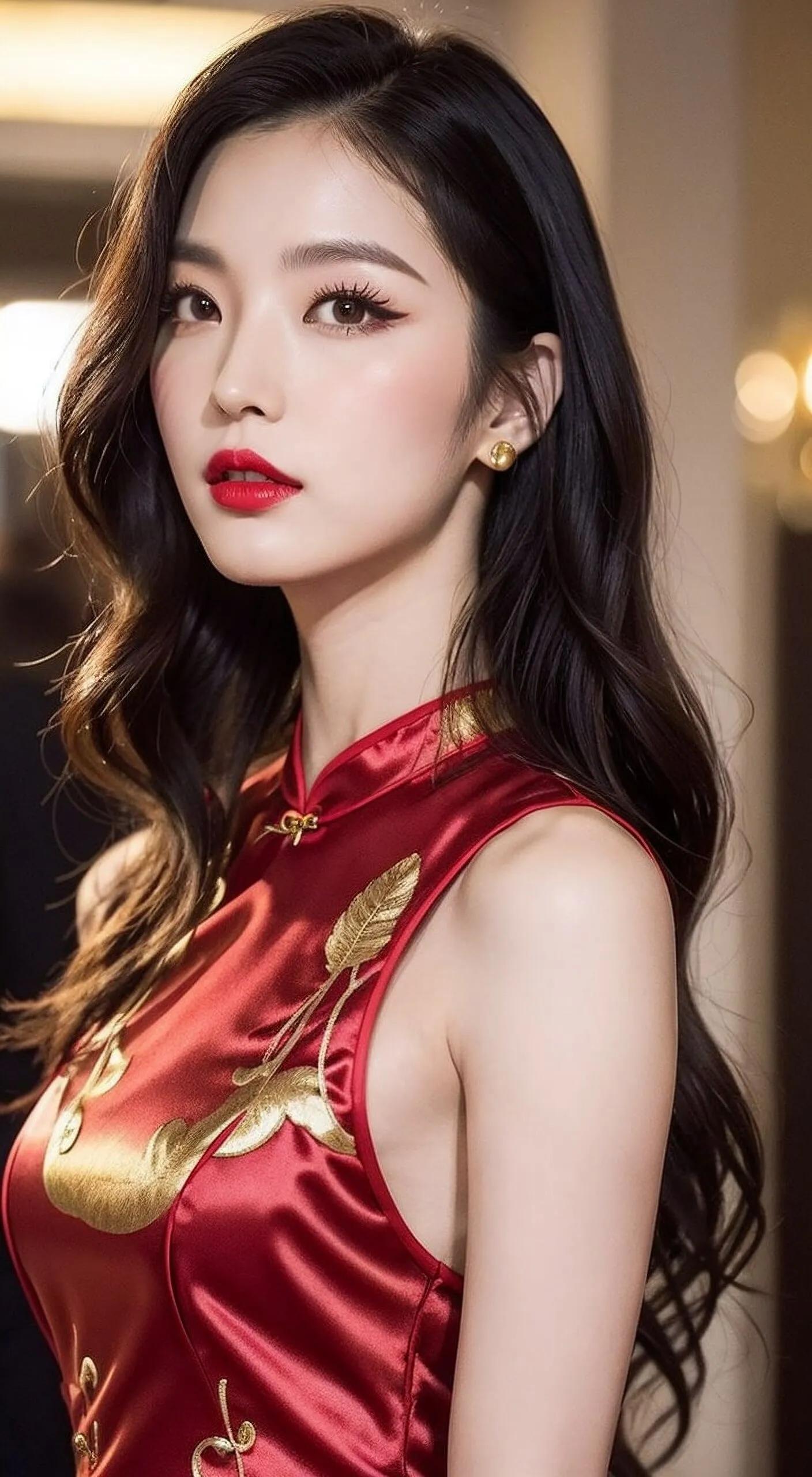 Realistic beauty intellectual cheongsam - iMedia