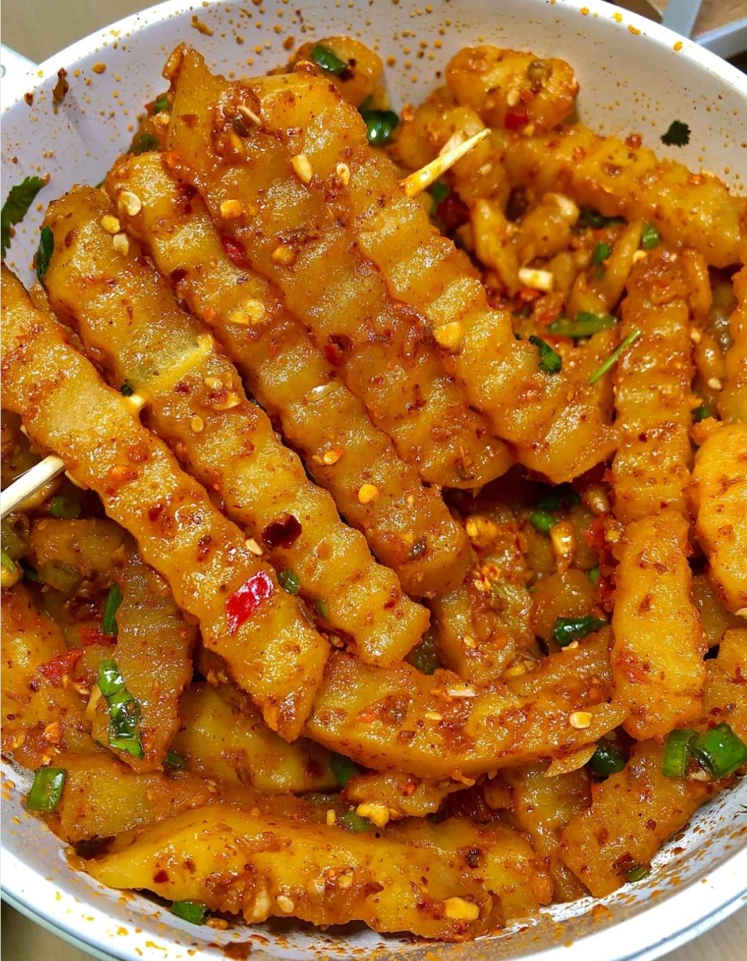 The fairy way to eat potatoes!Crispy, crispy, sweet and delicious - iNEWS