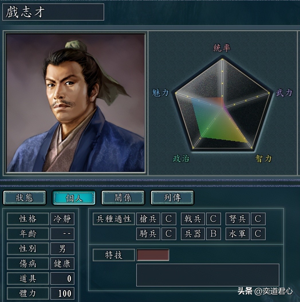 Romance of the Three Kingdoms 11: Because of his untimely death, he was ...