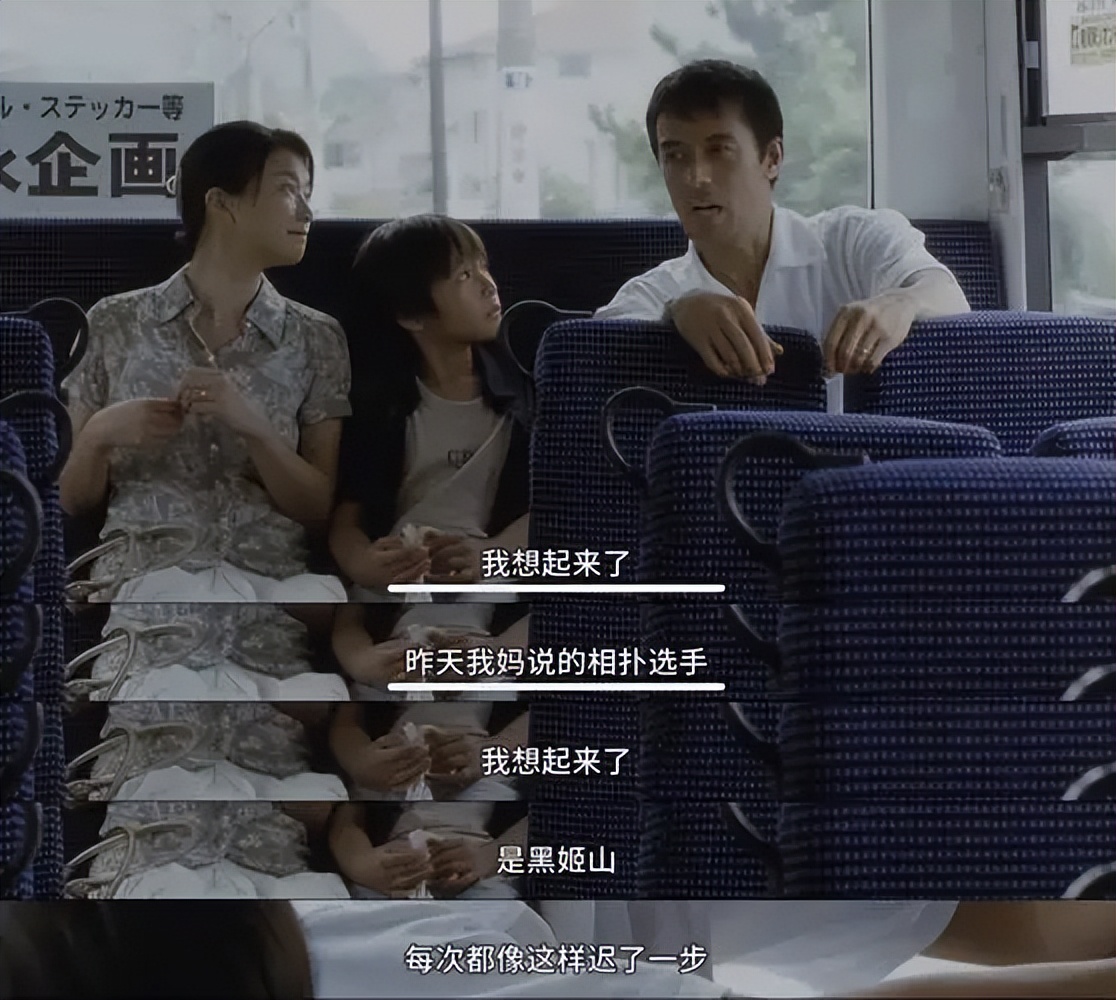 What kind of lens language is used in the movie "Non-stop Walking ...