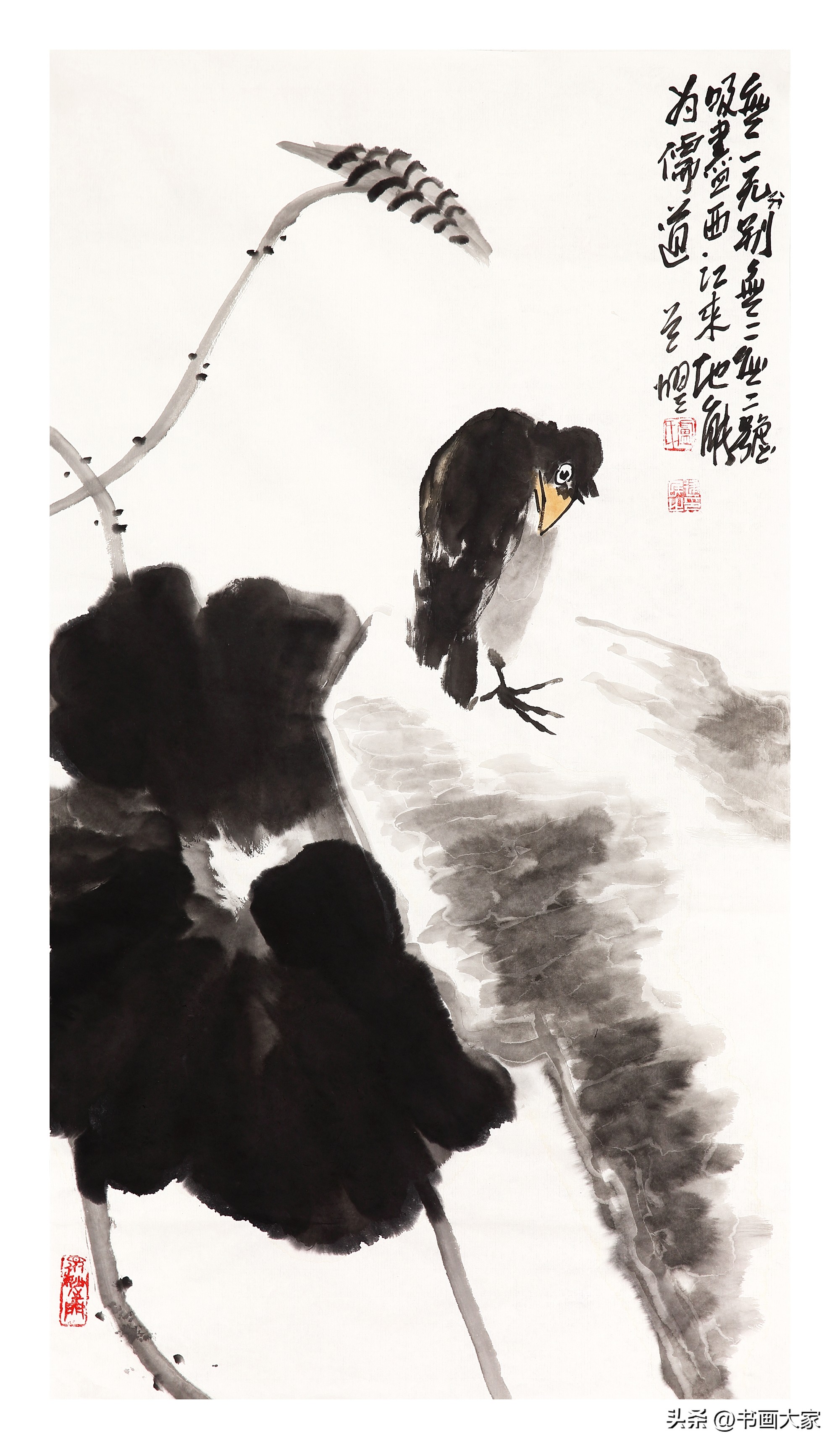 "Painter Lu Jianmin" Chinese painting painters must understand the ...