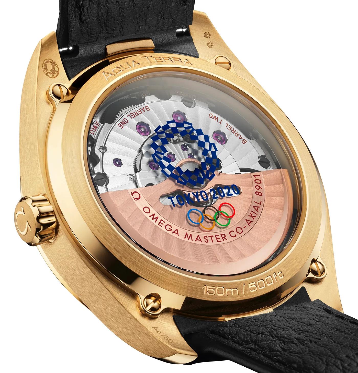 Omega launches Seamaster Aqua Terra Tokyo 2020 gold watch - iNEWS