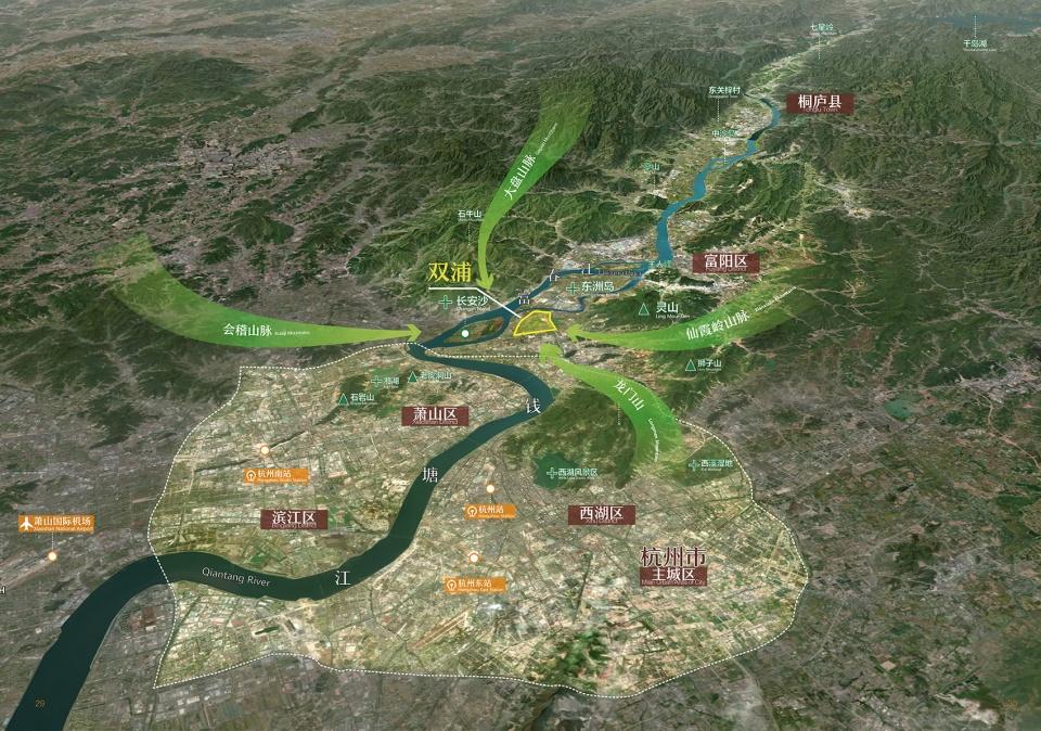 Hangzhou Shuangpu TOD Comprehensive Development Urban Design Project ...