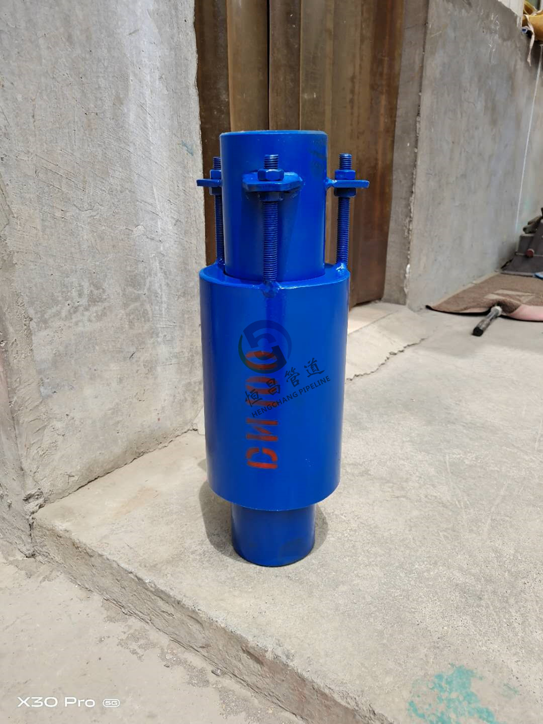 Installation details of sleeve compensator - iNEWS