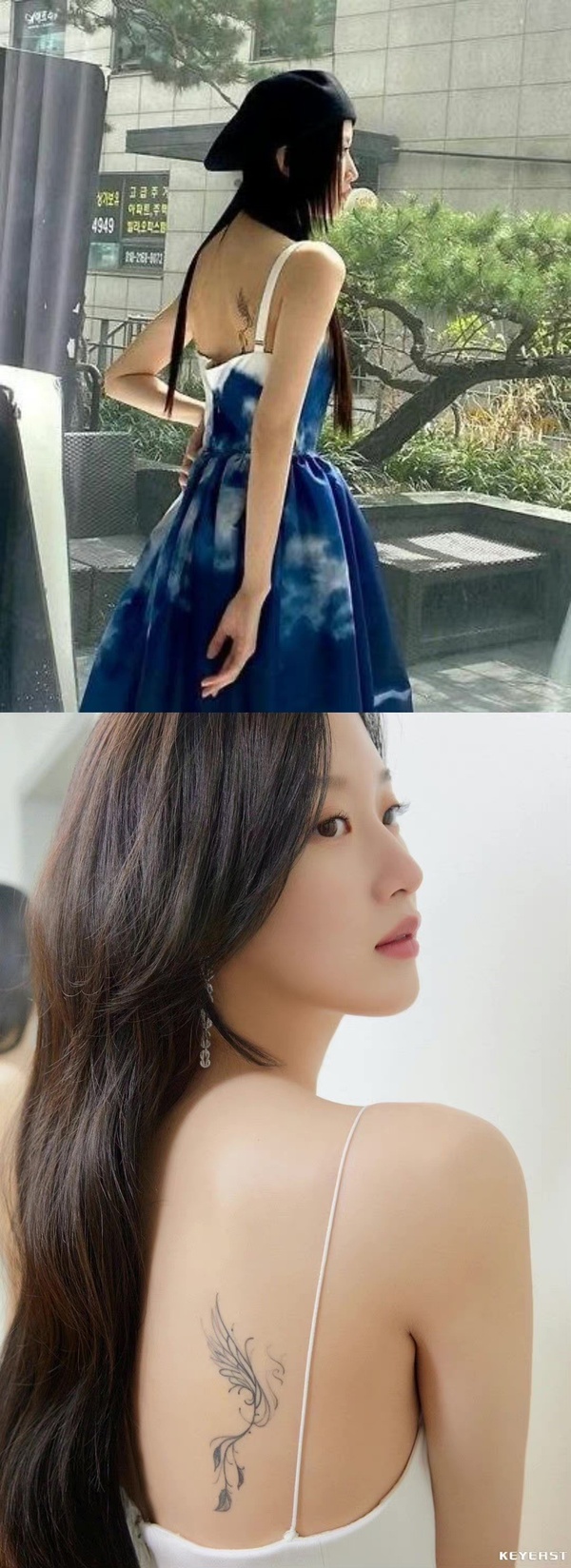 Korean beauty stars love tattoos Lim Jinna Suzy Han Suxi - iNEWS