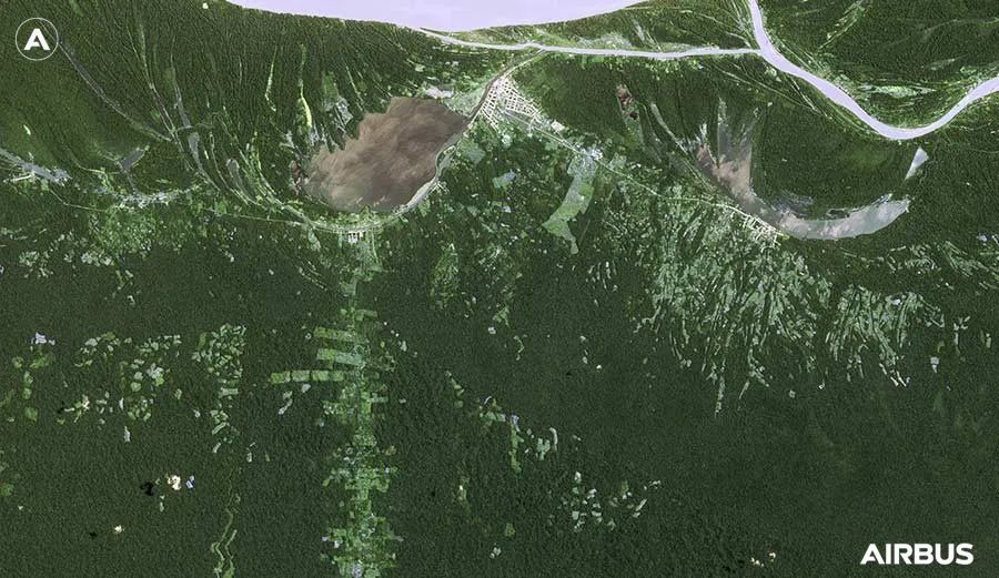 How are satellites tracking the evolution of forest change? see example ...
