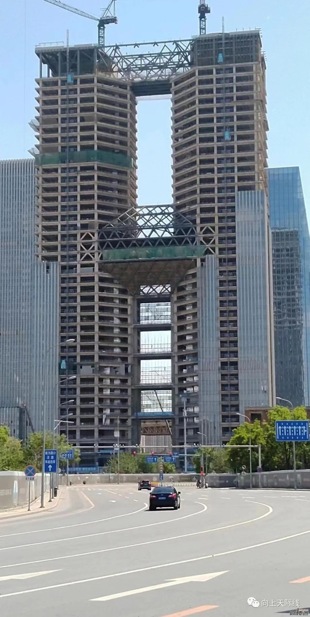 200 meters! The latest progress of Beijing's "National Financial ...