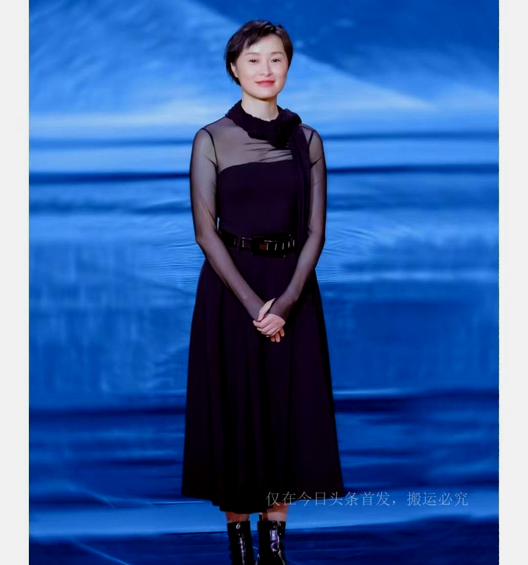 I was amazed by 51-year-old Wu Yue. Her summer clothes are decent and ...