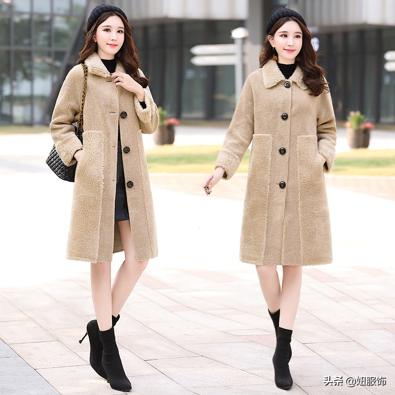 Stop wearing fur all the time, try these warm and stylish grain fleece ...