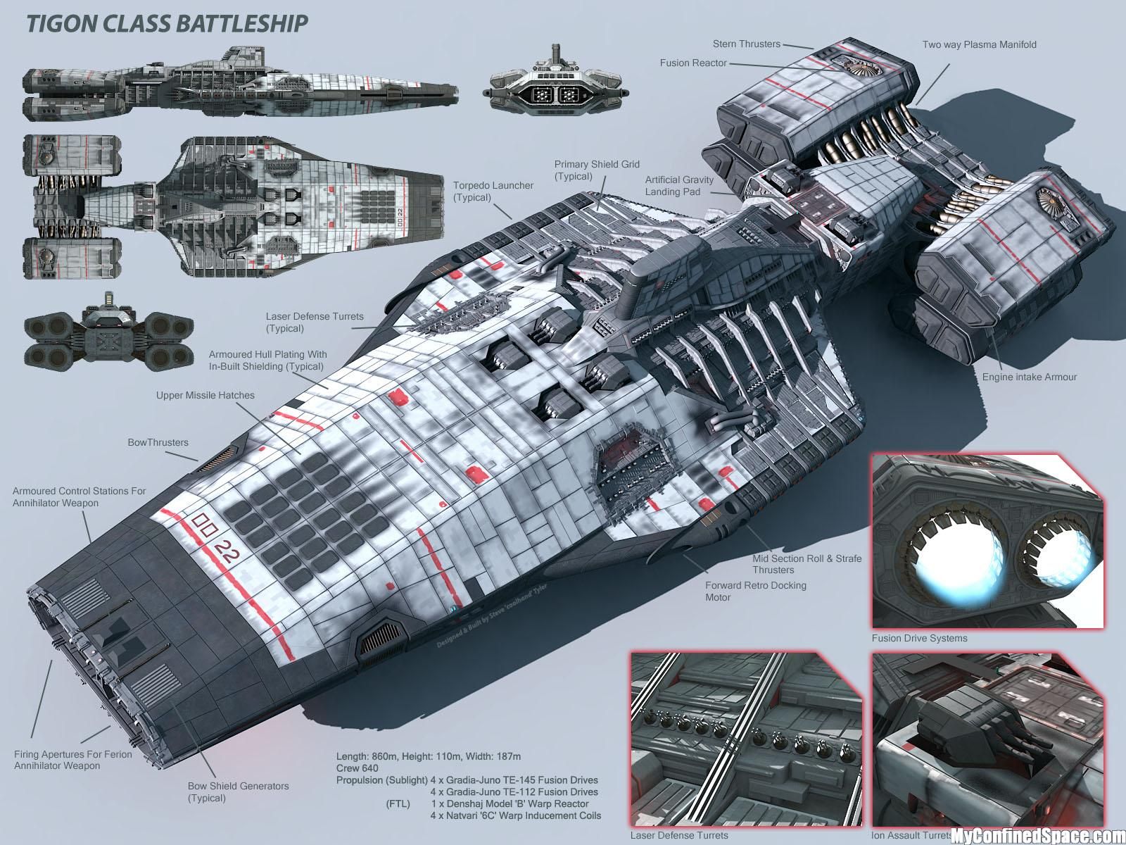 Artist Steve "Coolhand" Tyler's Space Battleship - iNEWS