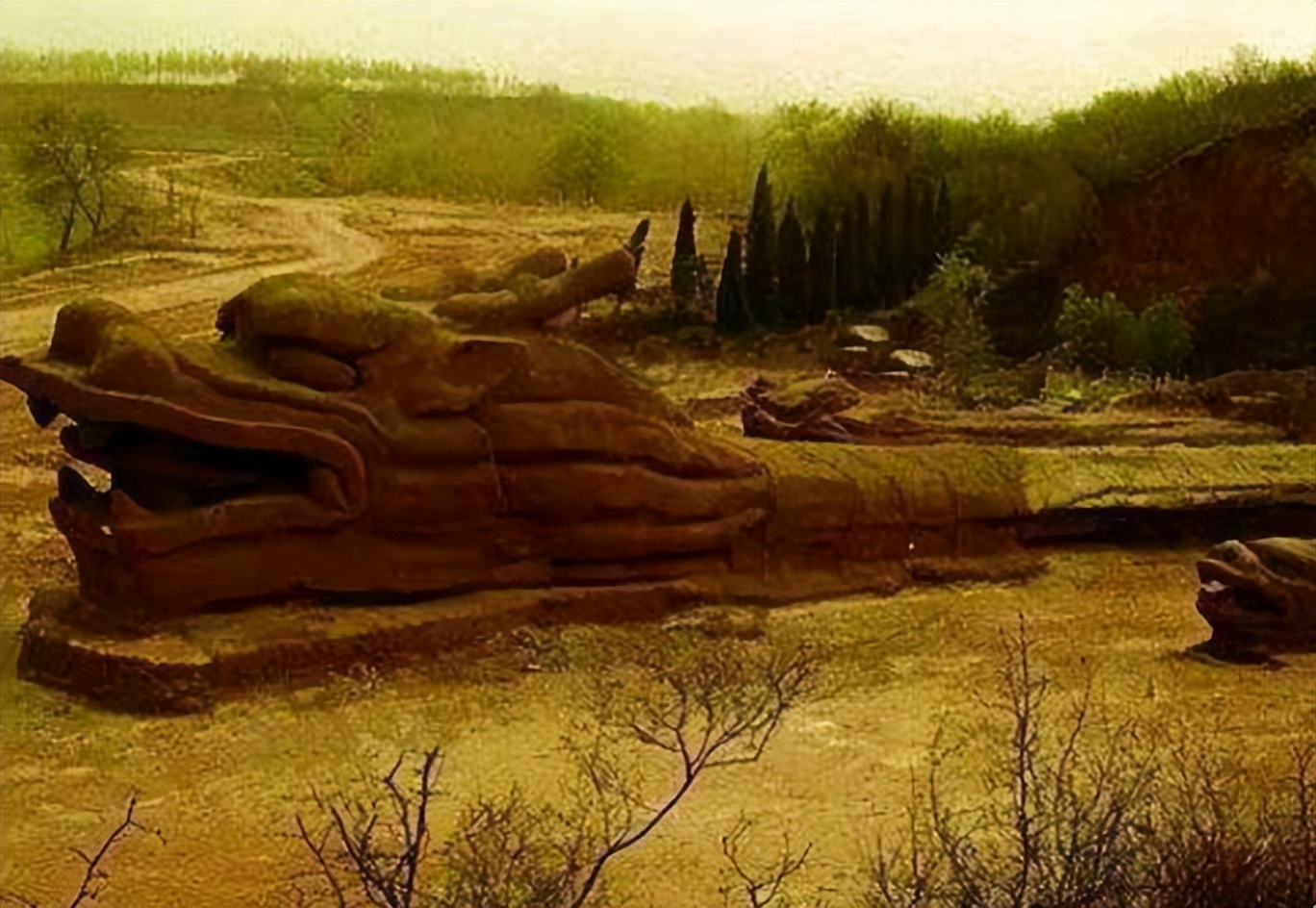 "The first dragon in the world" is in Handan! - iNEWS