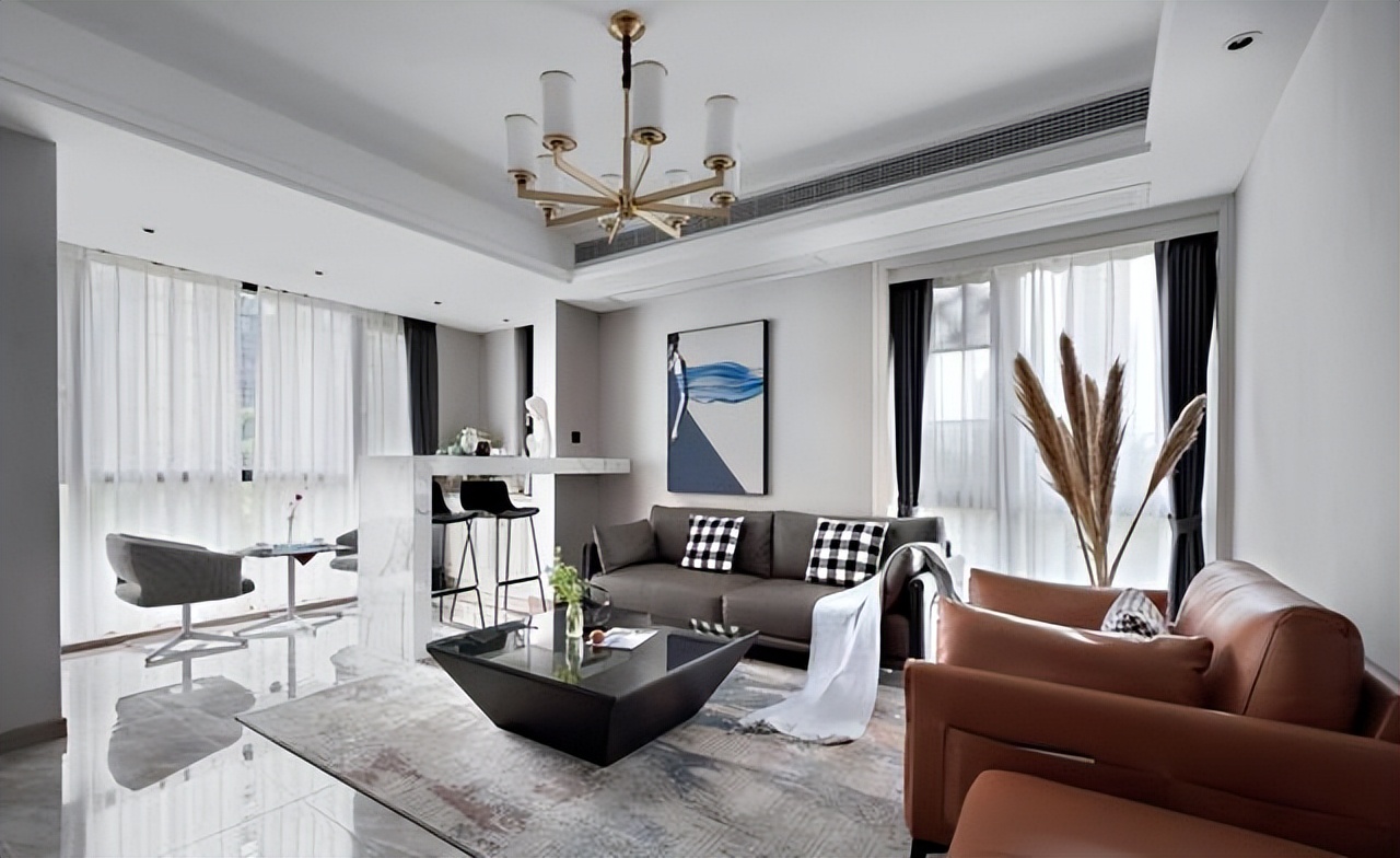 130㎡ modern urban home, life and beauty go both ways - iMedia