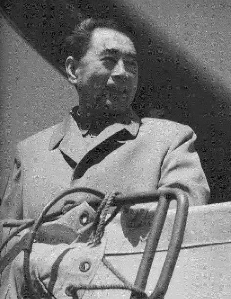 These four shots of Premier Zhou are all of their first meetings. They ...