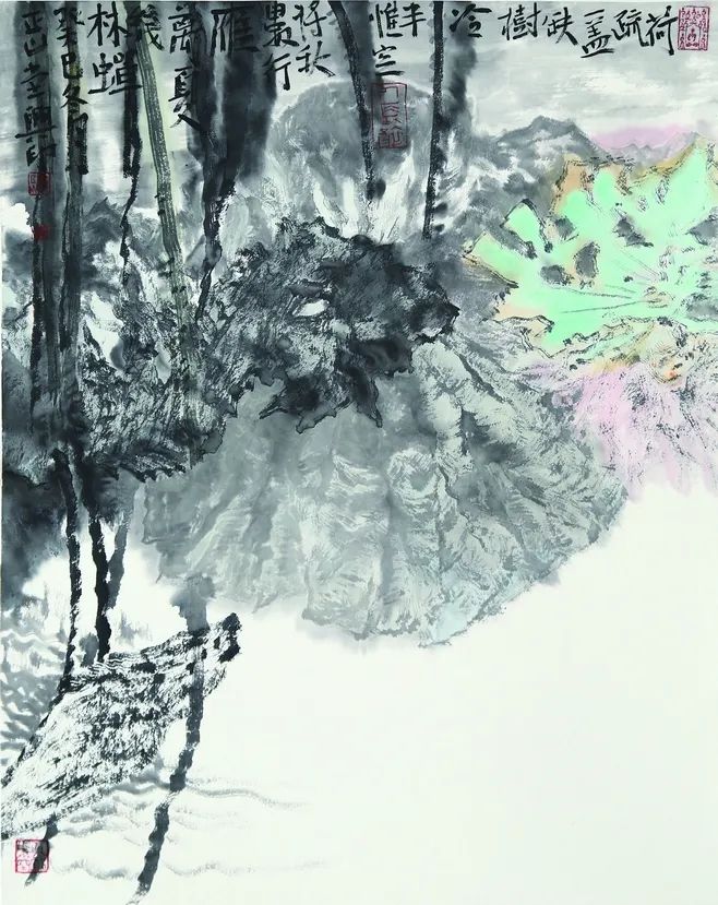Wang Xingyin's mysterious landscape of mountains and rivers - iNEWS
