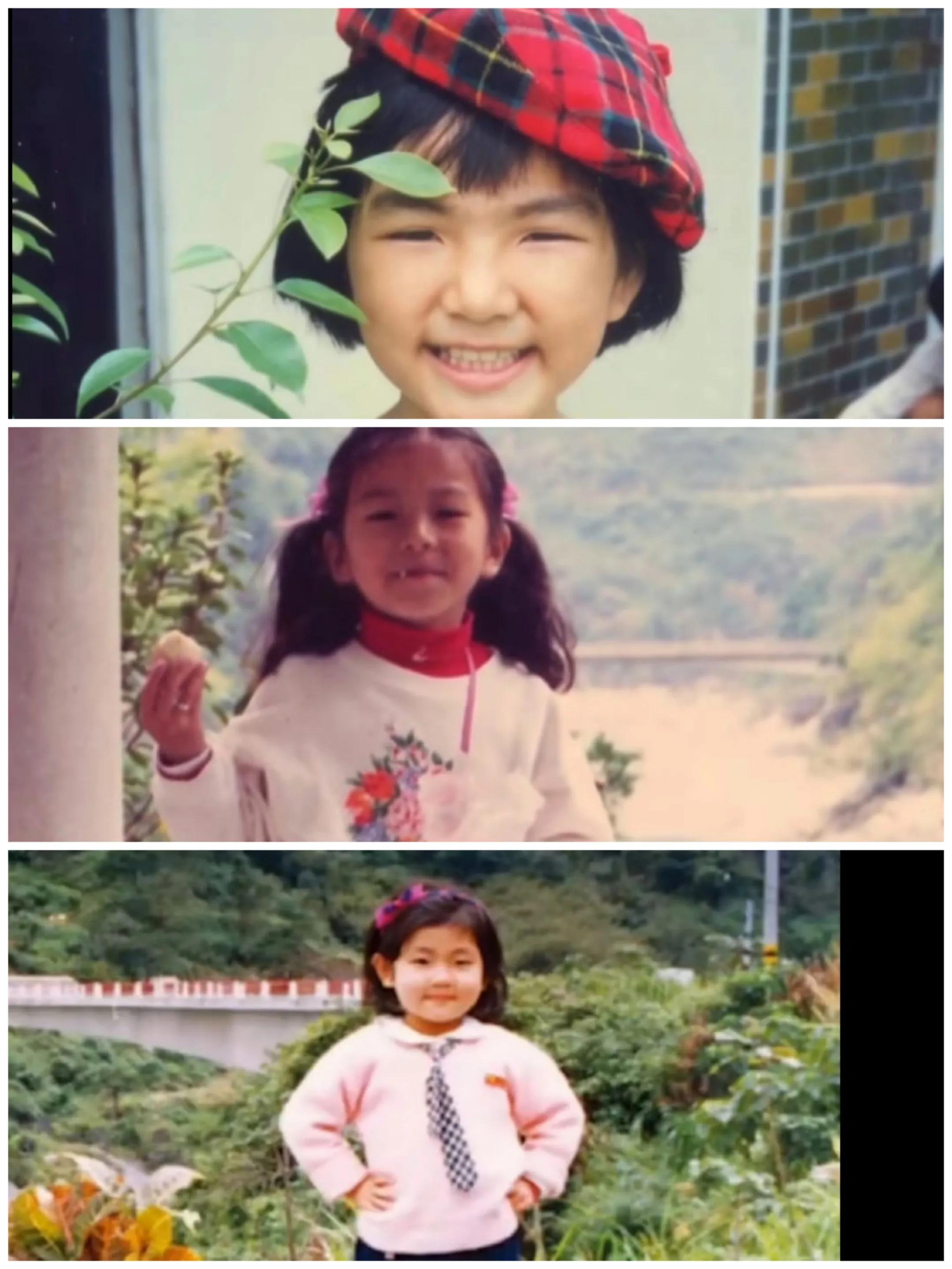 SHE's childhood photos were exposed, Selian is the most beautiful, but ...