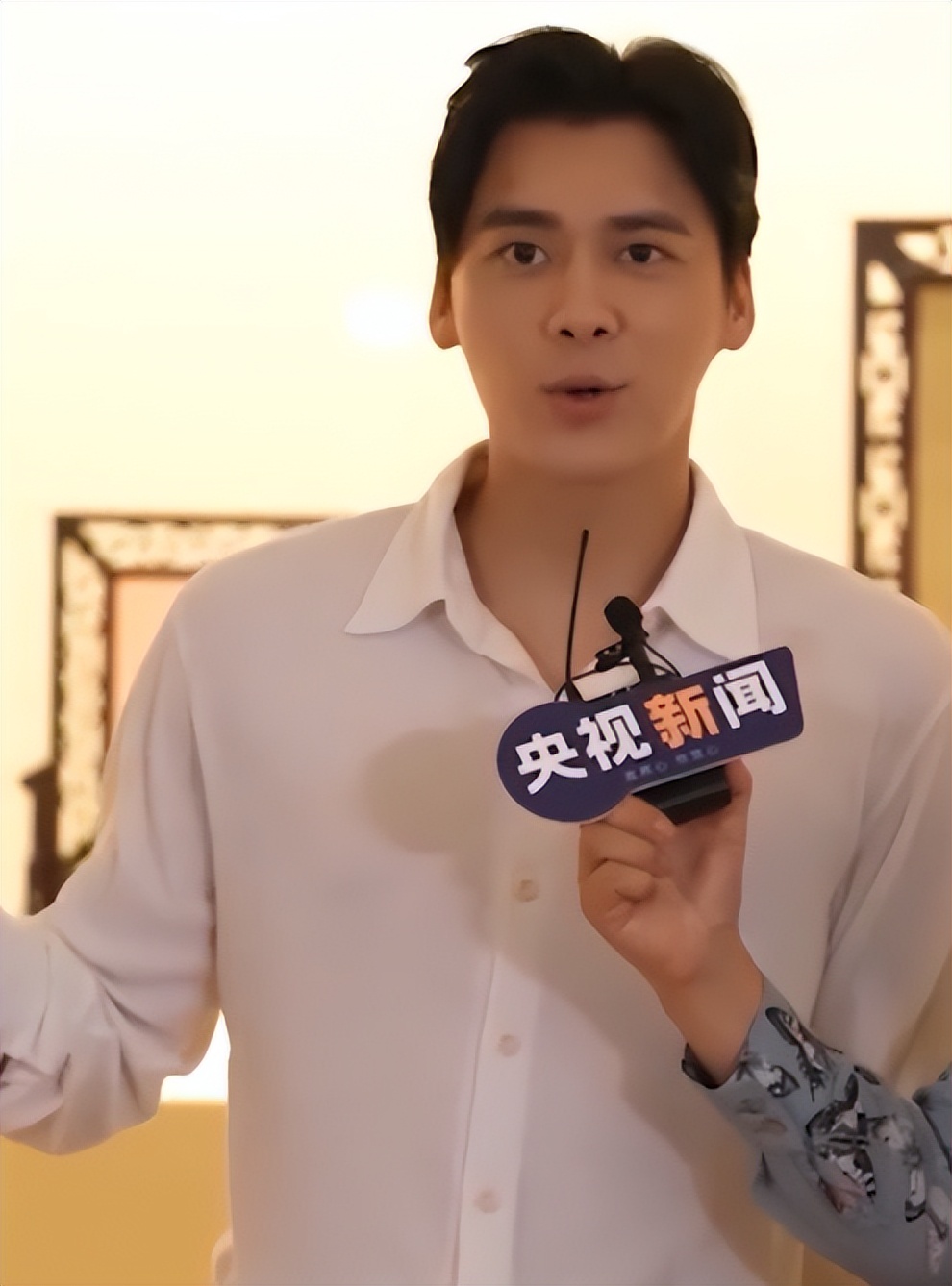 Li Yifeng: A gentleman without losing his sense of humour answered a CCTV reporter's question ...