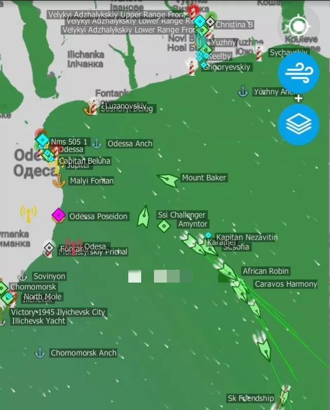The Black Sea channel was closed after the Russian naval port was ...