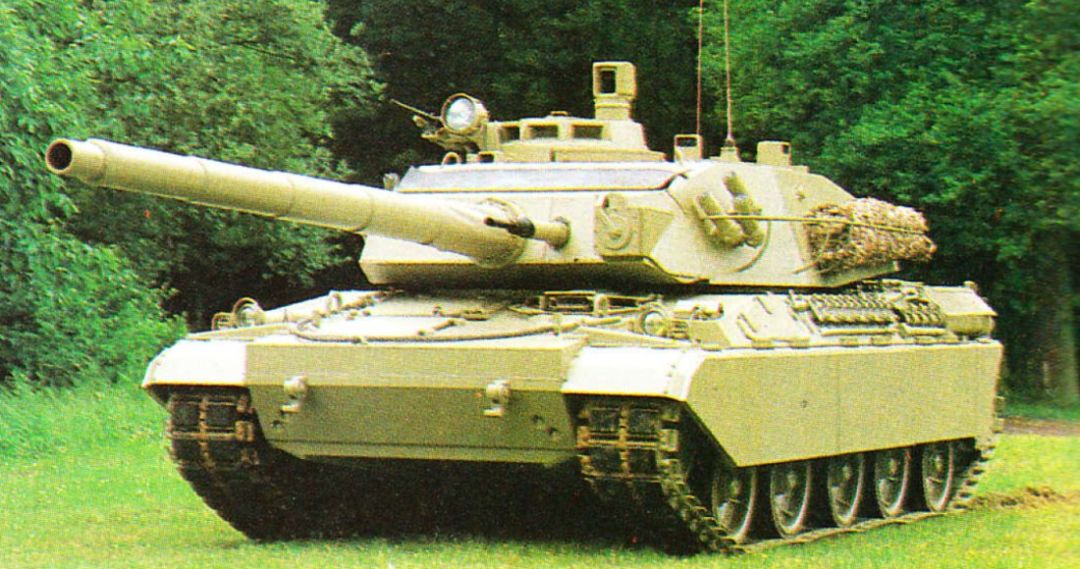 150-gun KRV, Chieftain MK.10, Leopard 2 prototype car... Expected to ...