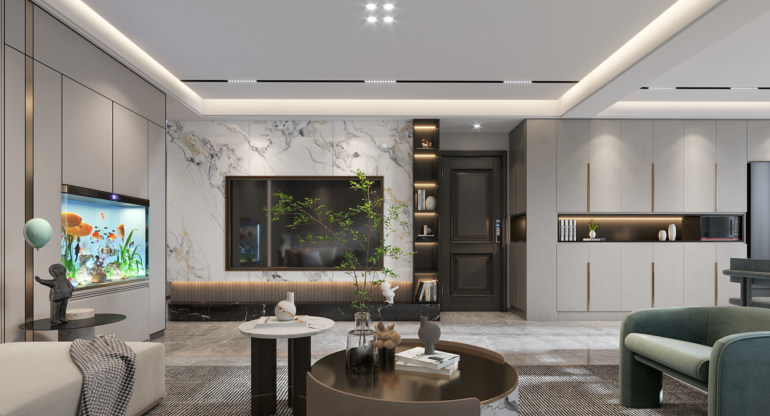 Perfect living room design, high-end atmosphere - iNEWS