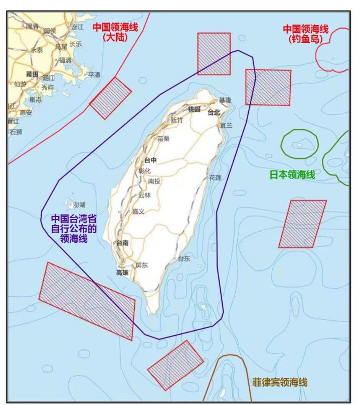 The training operation around Taiwan has begun. Two 0.55 million-ton ...