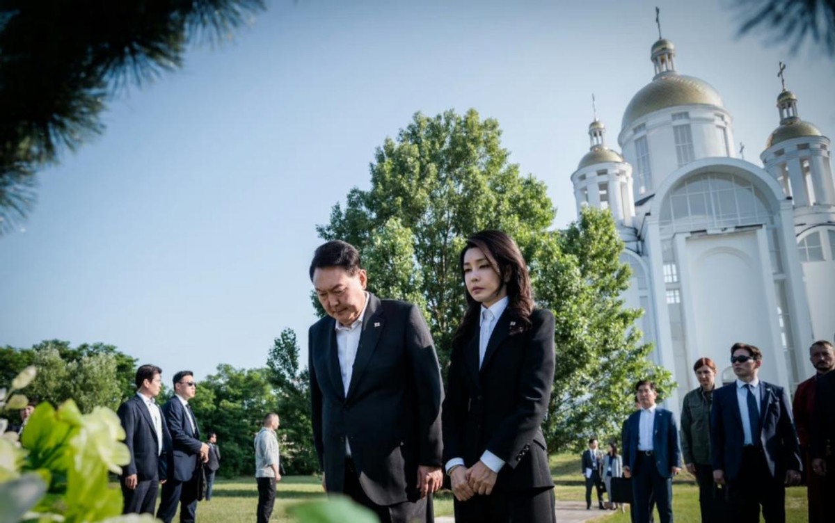 A sudden visit to Ukraine during a sensitive period, South Korean ...