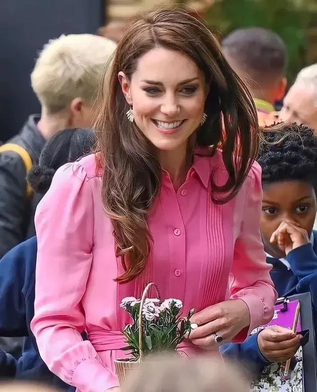 Princess Kate attended the garden show Everyone has a small garden in ...