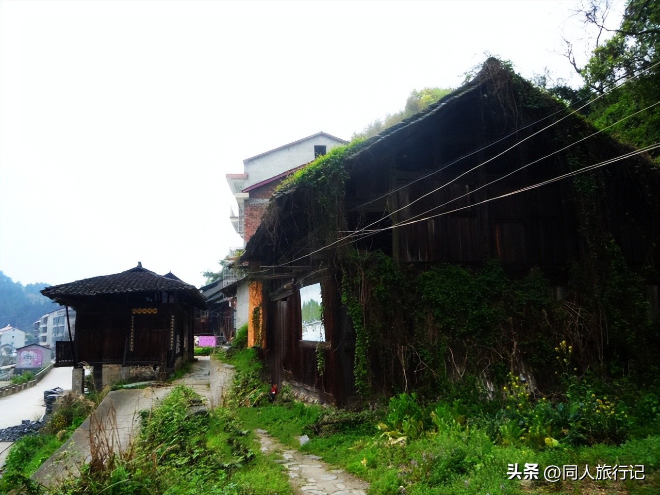 Between Gaocheng Village and Dongshi, there is a stone path hidden ...