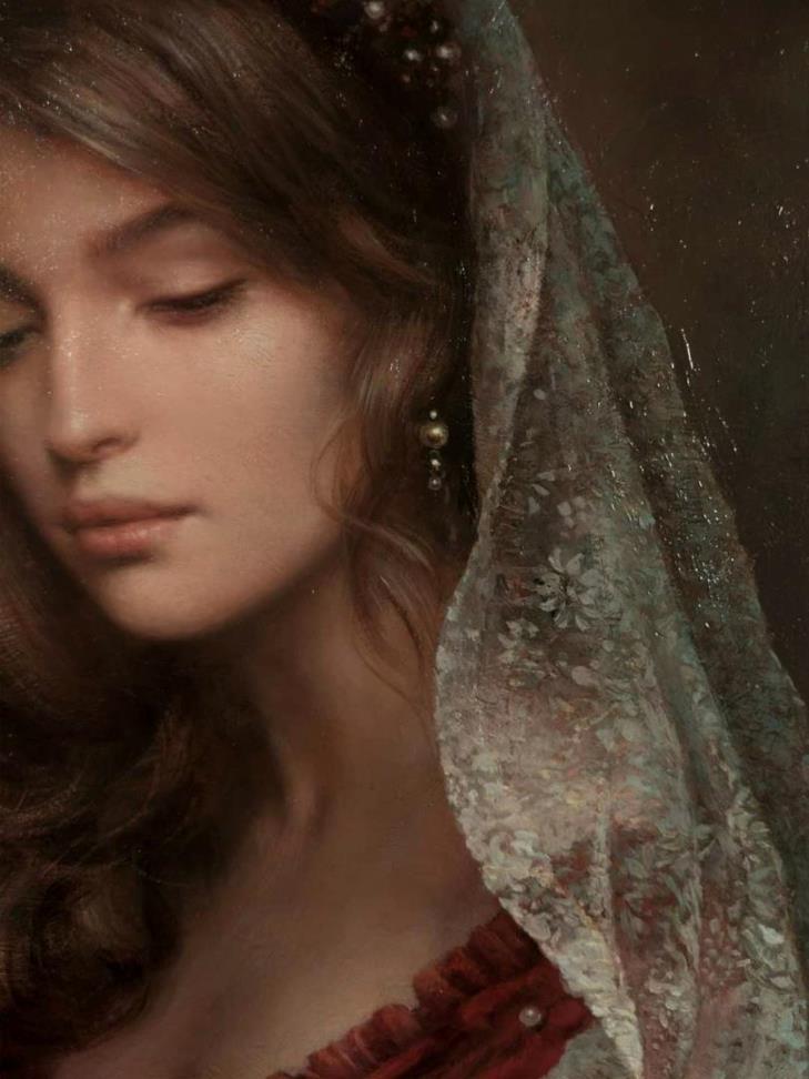 Polish contemporary painter Piotr Topolski portrait oil painting works ...