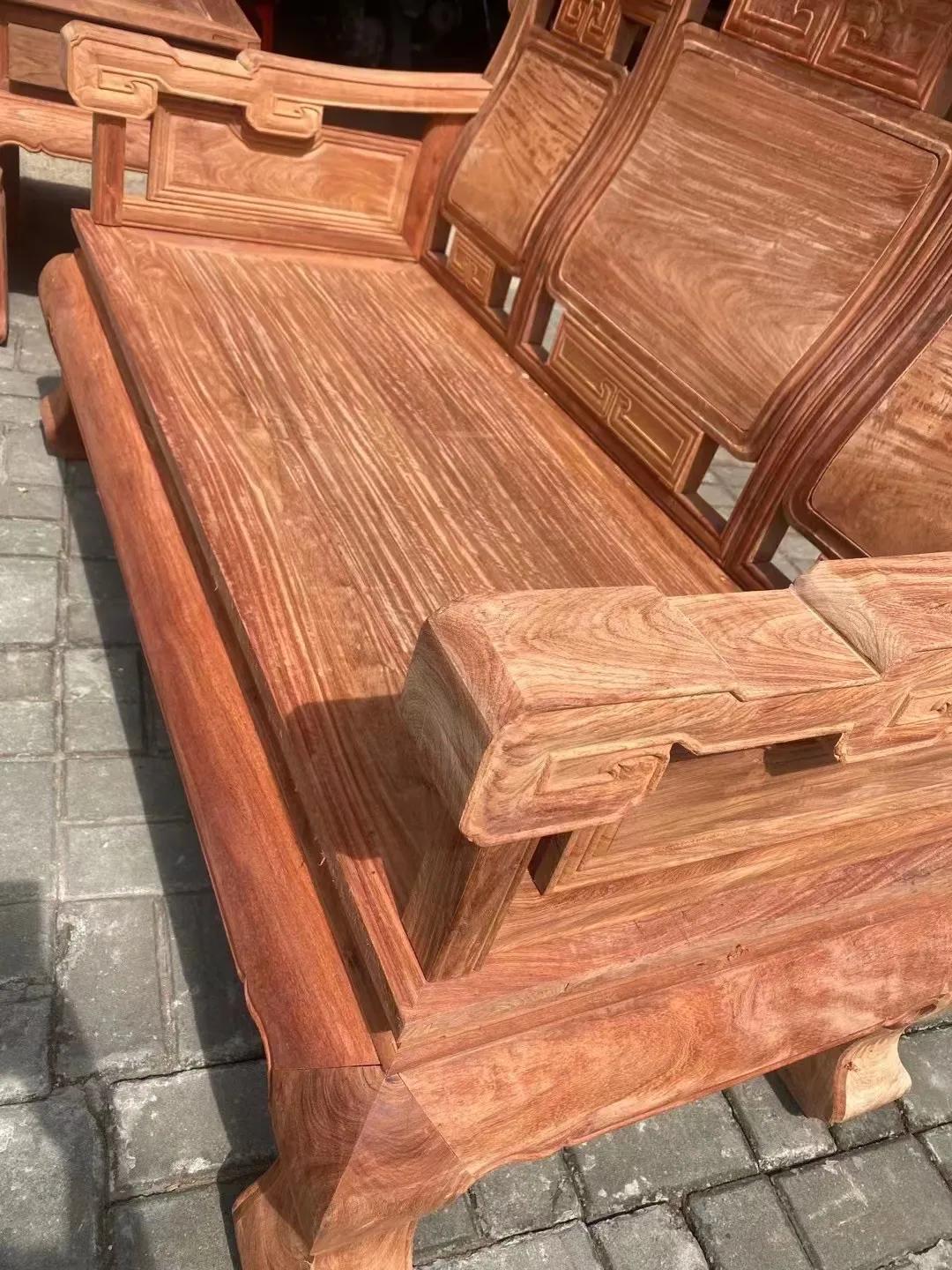 Myanmar rose pear backgammon sofa - iNEWS