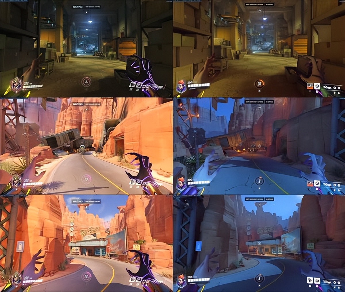 Overwatch and OW2 map comparison screenshots are more detailed - iNEWS