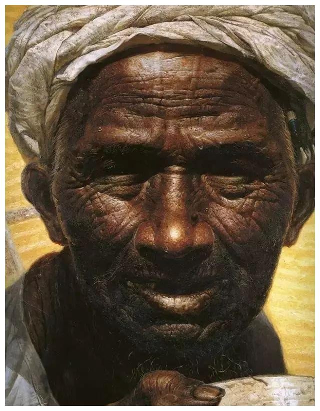 Playing the trick of "making ugliness beautiful" again? Also painting ...