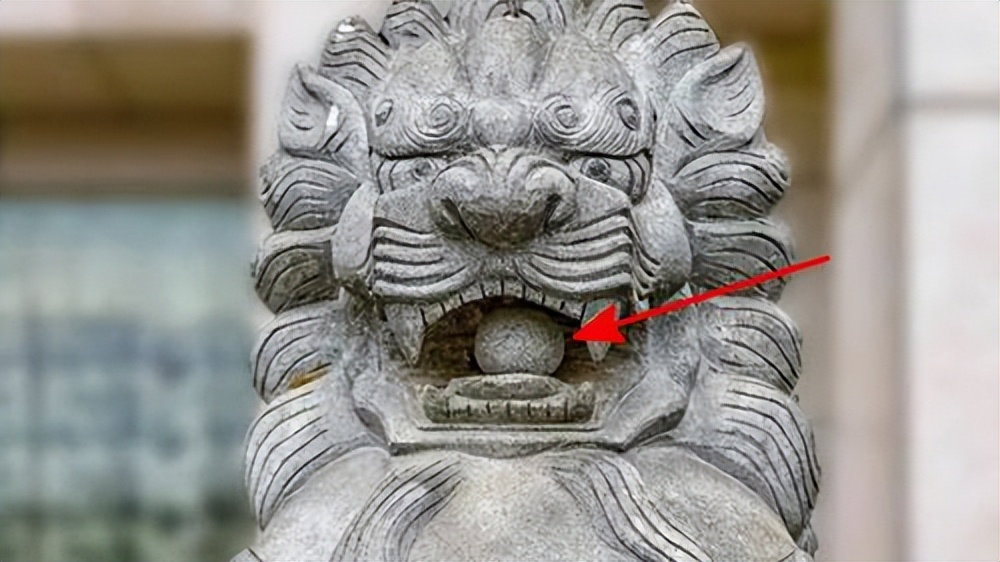 How did the stone balls in the ancient stone lions' mouths get inserted ...