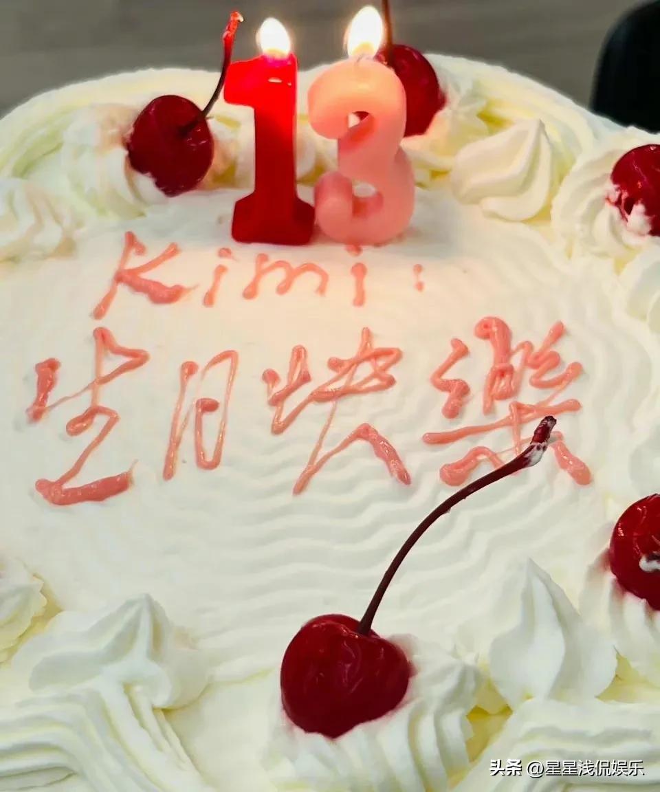 Jimmy Lin celebrates his son's birthday with photos. 13-year-old Kimi ...