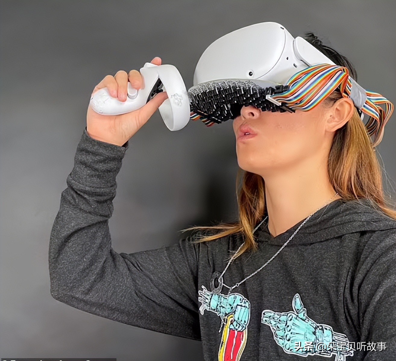 You can kiss in virtual reality, with lifelike sensations sent to your ...