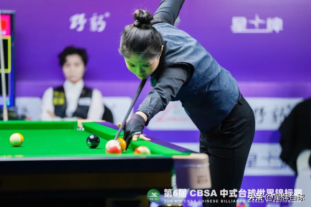 Zhang Muyan entered the semi-finals of the World Championships for the ...