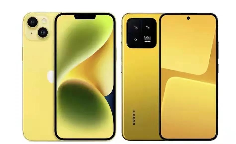 Apple stunningly released the yellow iPhone 14, the new spring color ...