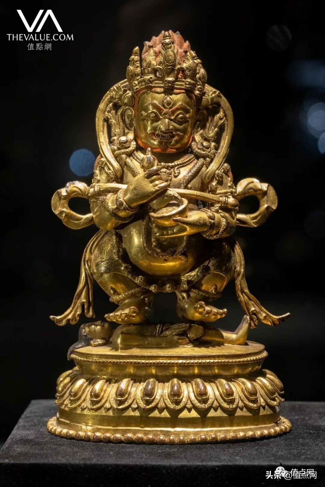 The Dense Vajra "collecting the Buddhas of the Five Directions in One ...