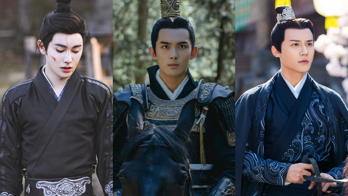 9 costume drama male stars play "Young General", Liu Haoran and Zheng ...