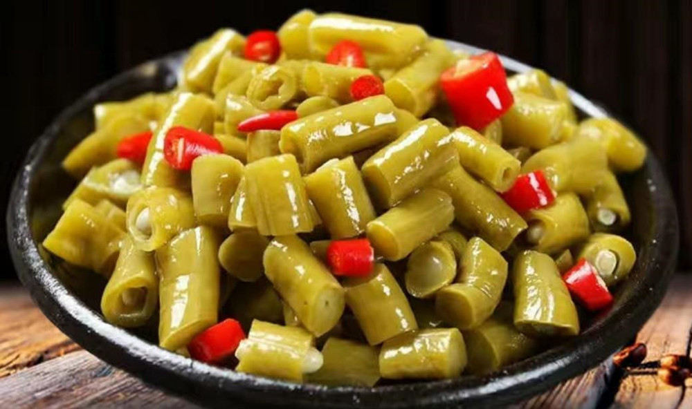 Rural grandma's pickled sour beans, teach you a 50-year-old method ...