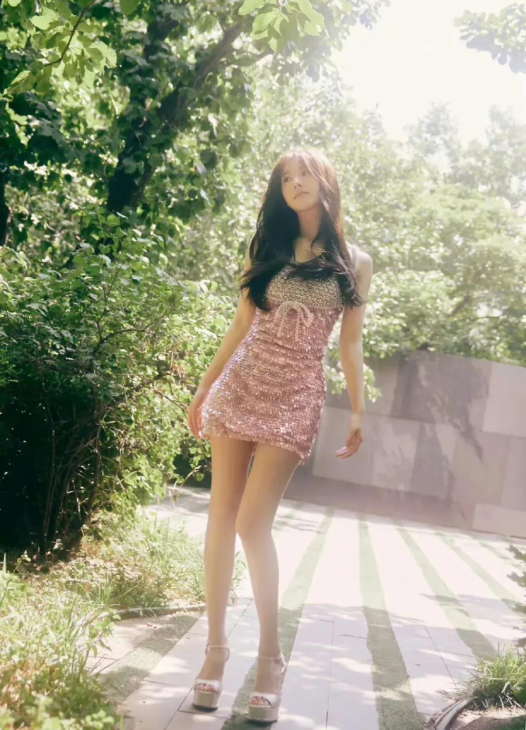 Actress Zhuangshan: Romantic Pink Series: Zhao Lusi, Zheng Xiuyan, Jiang Shuying, Chen Yuqi, Mao ...