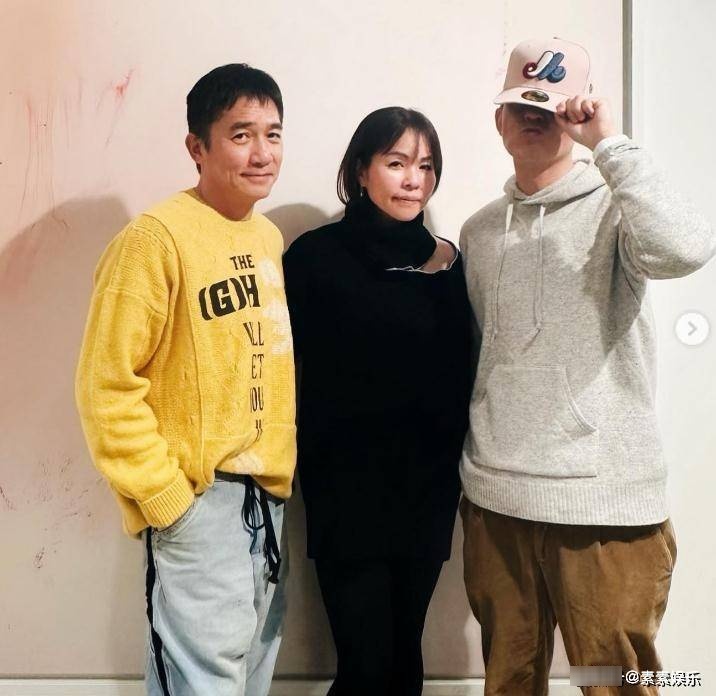 Tony Leung and Edison Chen met at a fashion event, and the two male ...