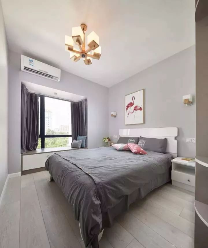 The 80-square-meter Nordic-style small apartment has a lot of storage ...