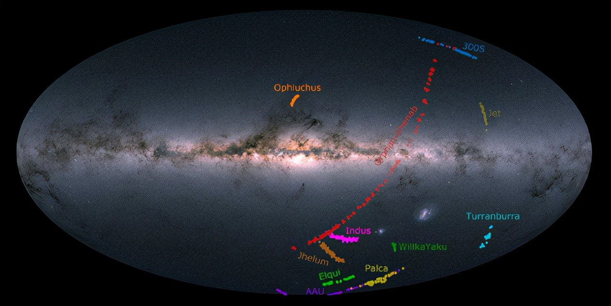 12 stellar streams around the Milky Way will help us understand dark ...